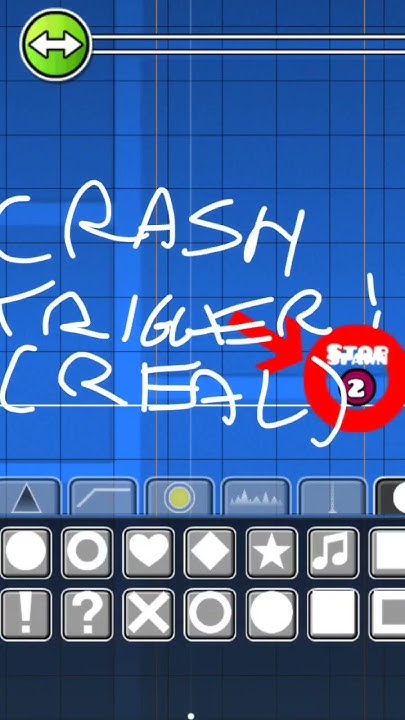Crash trigger in Geometry dash #Geometrydash #Crash #Trigger - YouTube