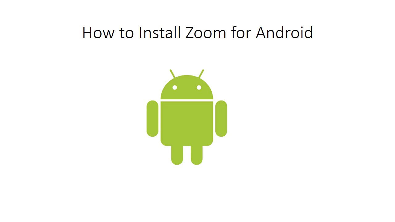 How to Install Zoom for Android (Kinyarwanda) - YouTube