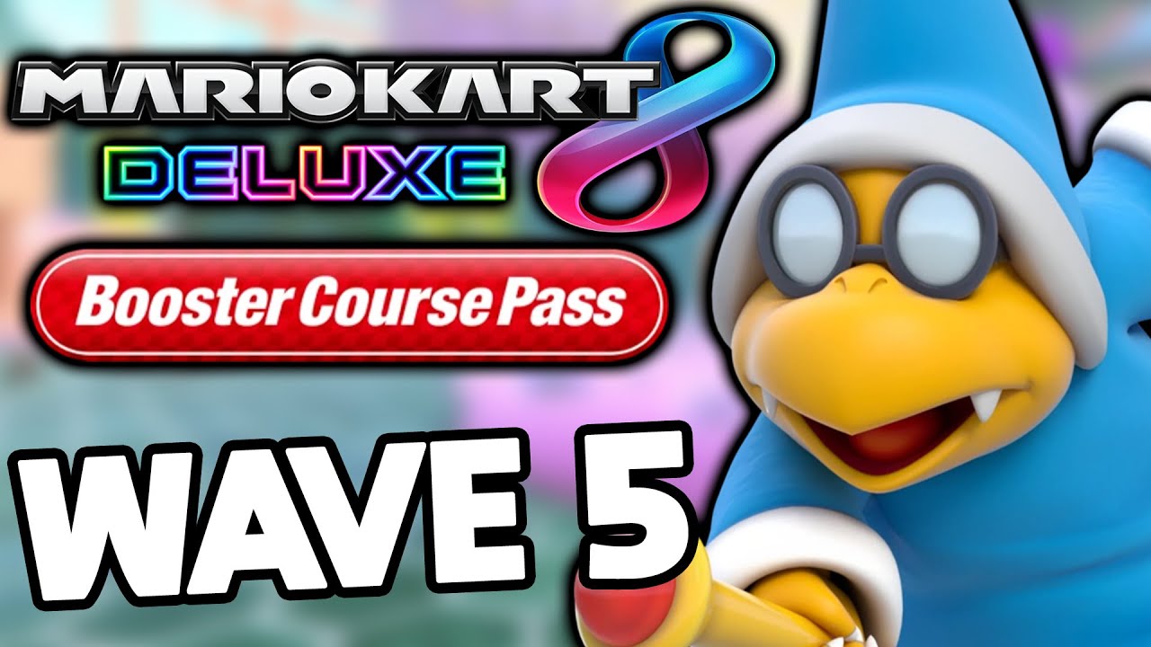 Mario Kart 8 Deluxe Wave 5 DLC FIRST TIME PLAYING - YouTube