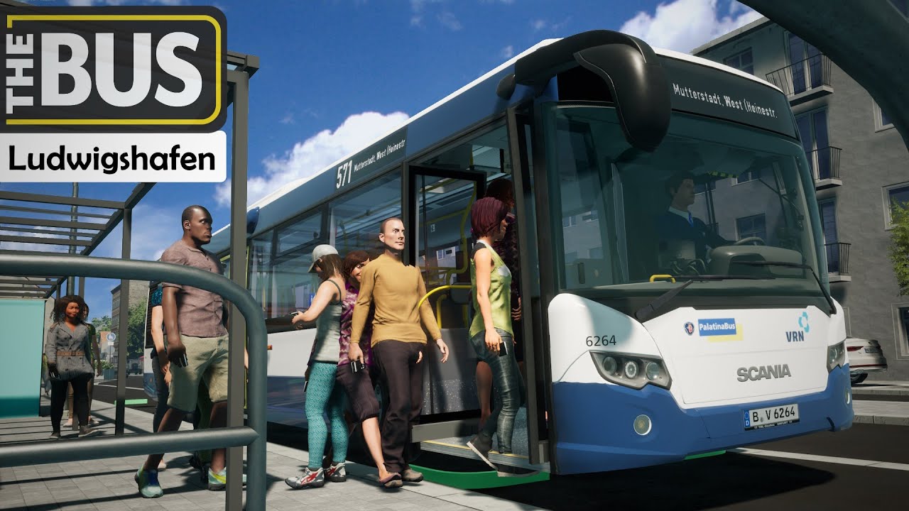 THE BUS Ludwigshafen Mod Map 🚌 The Bus Simulator #16 - YouTube