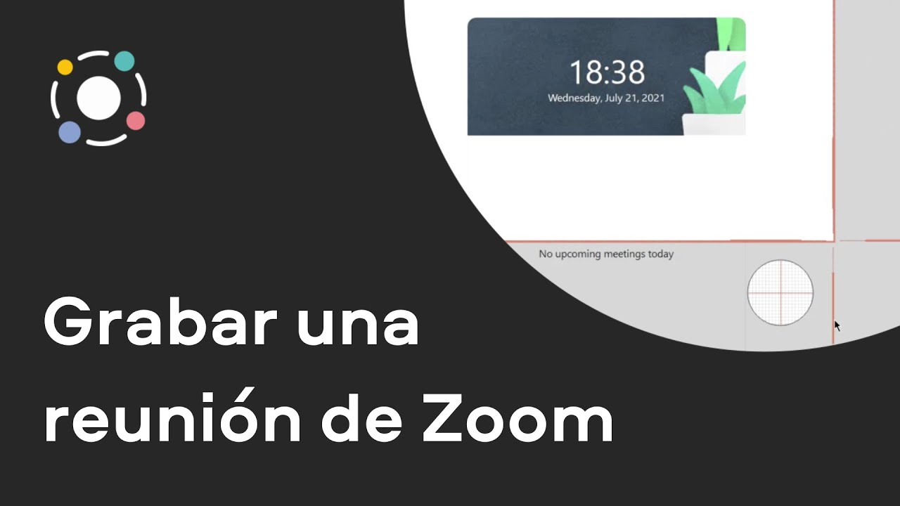 ¿Cómo grabar y guardar una reunión de Zoom? | Grabación de pantalla ...