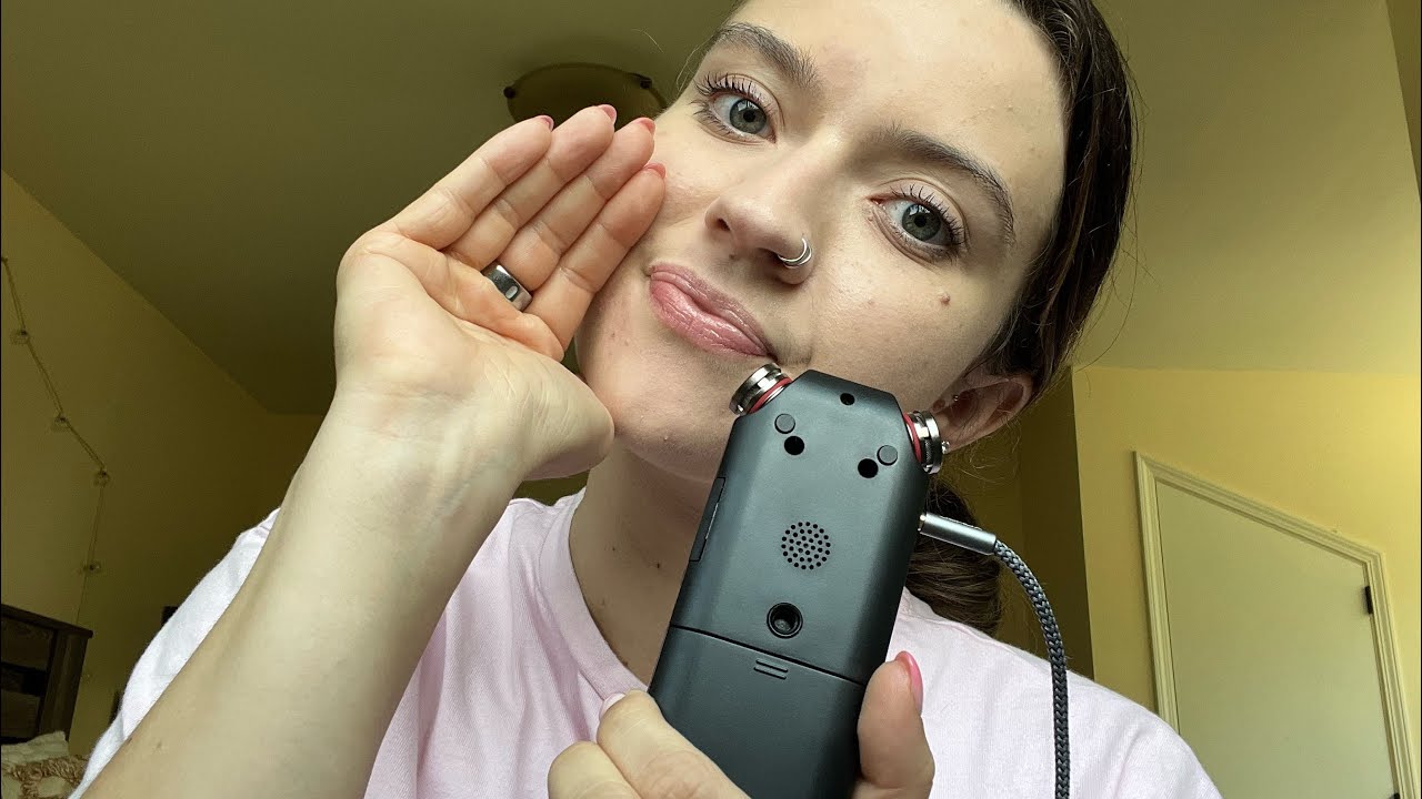 ASMR| Whisper Ramble/ Life Updates with Tascam Mic - YouTube