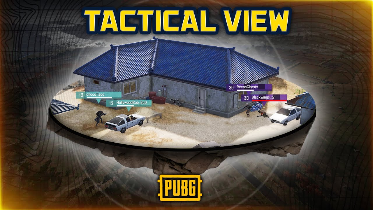TACTICAL VIEW PUBG GAMEPLAY - YouTube