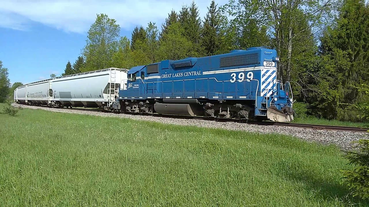 Great Lakes Central GLC 399 North out of Cadillac for Petoskey MI May ...