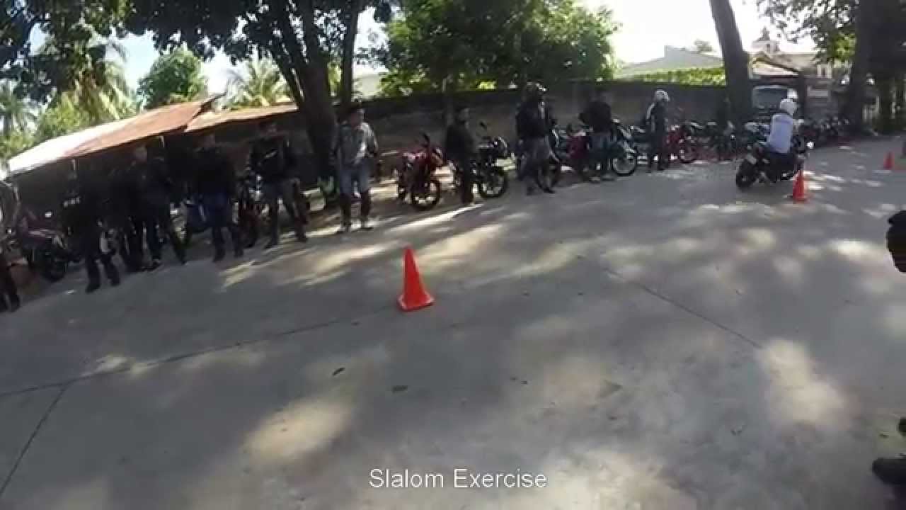 Slalom exercise - YouTube