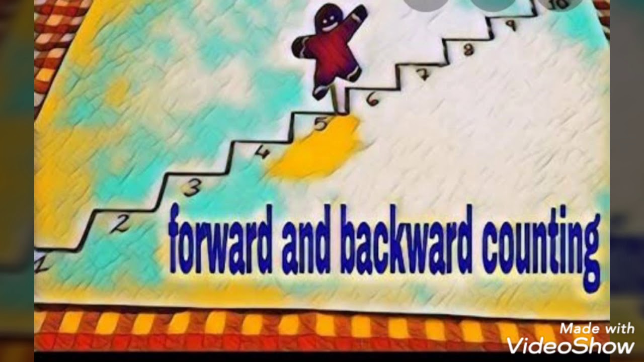 Ncert, class 1st, Forward and backward counting for kids, counting with ...