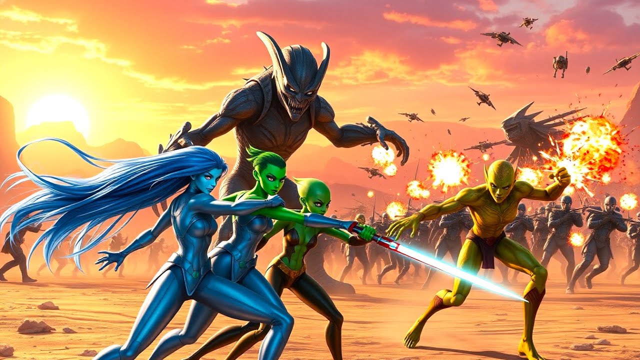"Facing Doom, These Alien Girls Turned to Humans for Help! | Best HFY ...