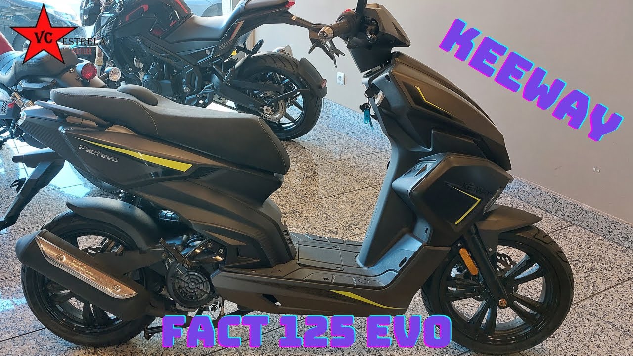 KEEWAY FACT 125 EVO 2023 - YouTube
