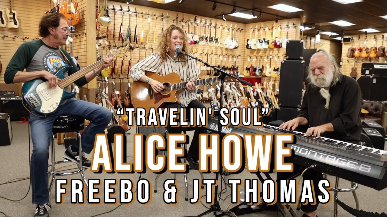 Alice Howe "Travelin' Soul" at Norman's Rare Guitars - YouTube