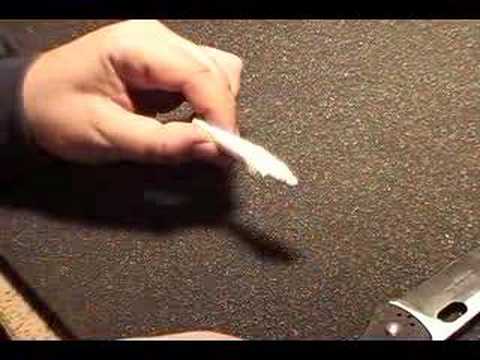 Polished Edge Vs Toothed Edge - YouTube