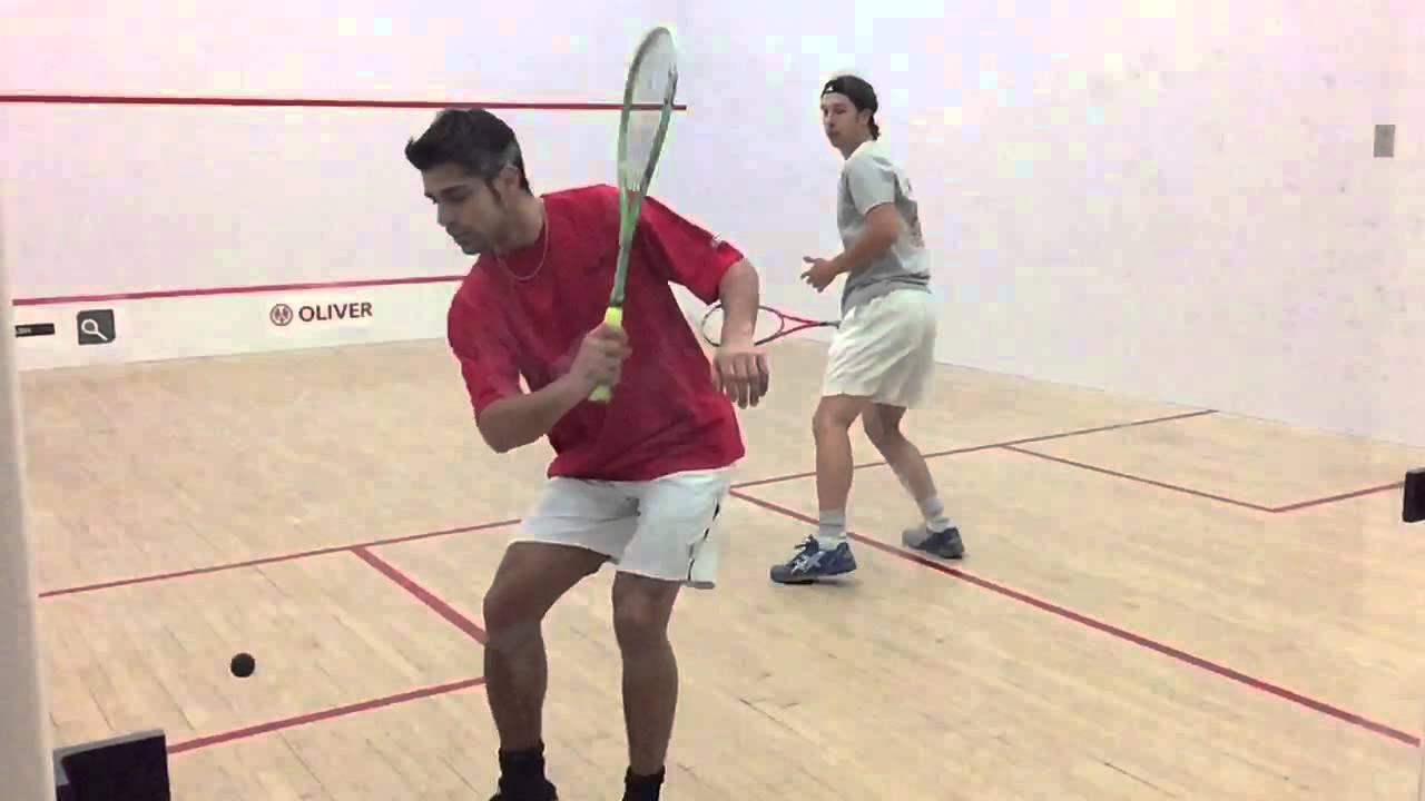 Full Metal Racket 2015 Blouin vs Delierre (Slowmotion) - YouTube