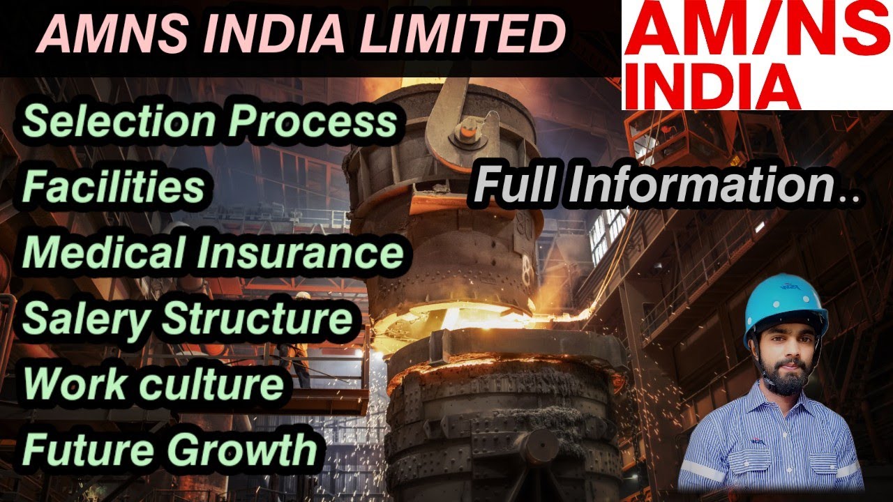 AMNS India Limited Facilities || Diploma Engineer|| Accomodation. - YouTube