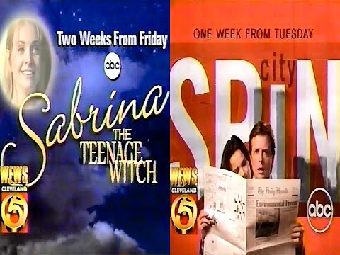 Fall 1996 ABC New Series Season Promos, Sabrina The Teenage Witch, Spin City, Clueless, Townies