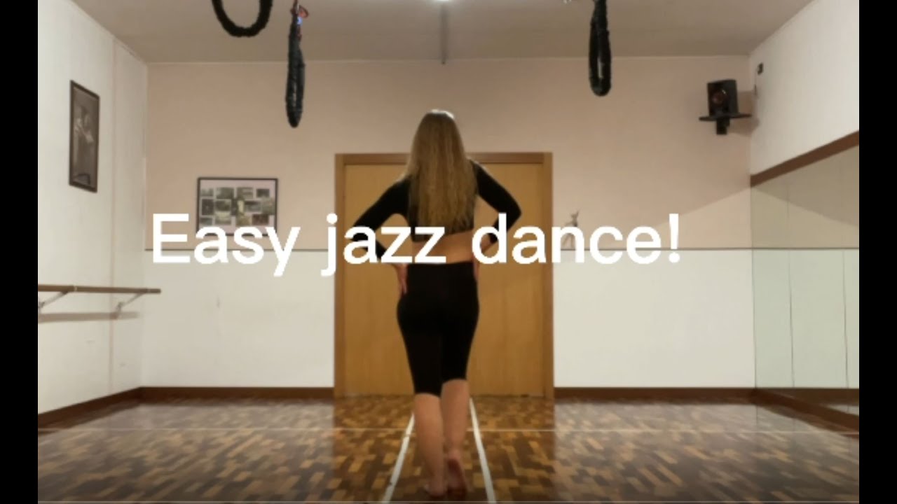 Easy jazz dance - YouTube