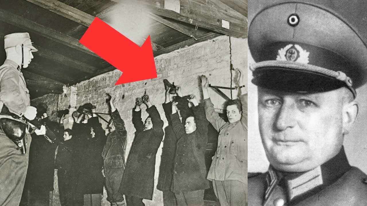 The Execution Of The German General Shot In A Ruthless Purge - YouTube