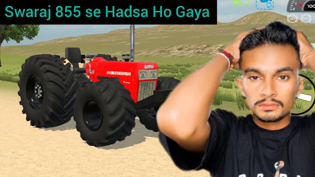 Swaraj 855 Se Hadsa Ho Gaya 🤑 Indian Vehicles Simulator 3d Vikas Singh ...