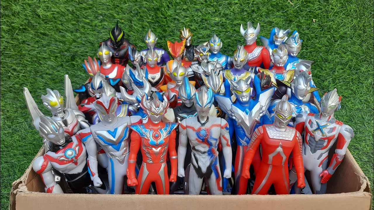 Unboxing Collection Ultraman Toys, Superhero Toys, Ultraman Tiga ...