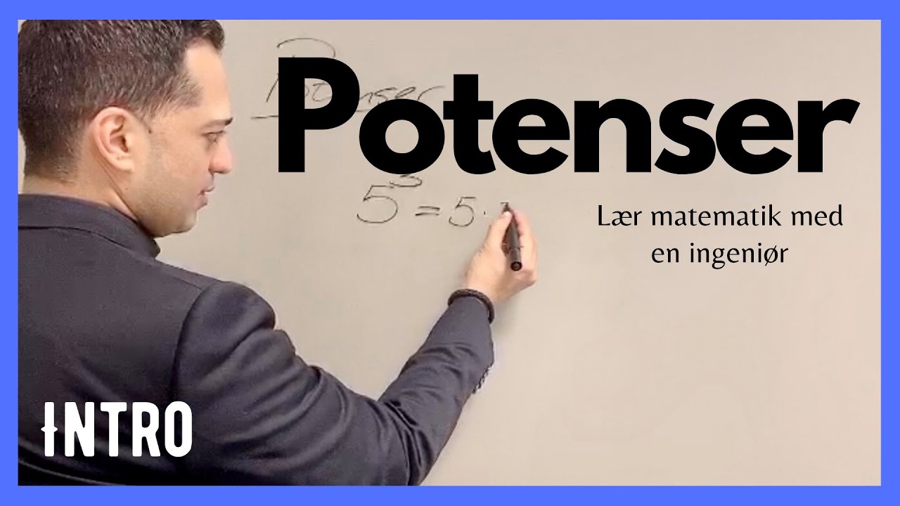 POTENSER og RØDDER (Introduktion) - Matematik: Lær om potenser! - YouTube