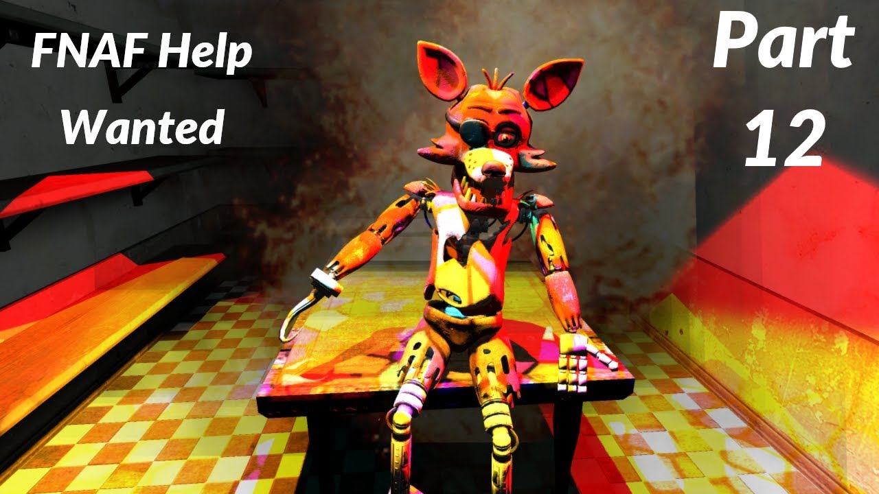 REPAIR BLACKLIGHT FOXY MODE |FNAF Help Wanted (Part 12) - YouTube
