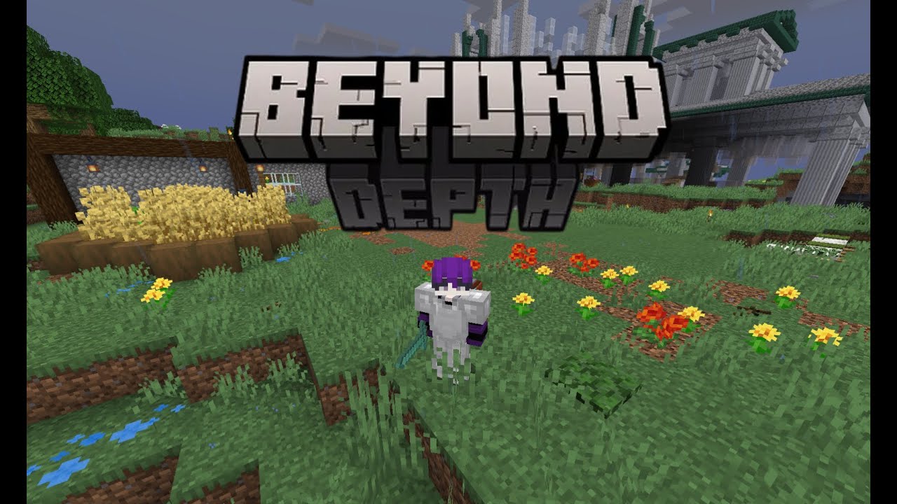 Jogando um modpack de Minecraft :) Beyond Depth - YouTube