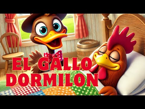 El Gallo Dormilón - Cuento de niños para dormir