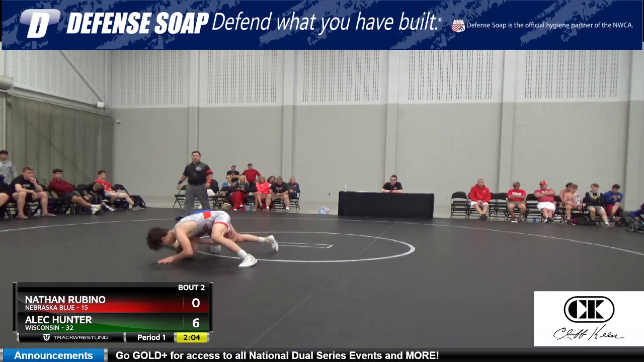 Mat 5 113 Nathan Rubino Nebraska Blue Vs Alec Hunter Wisconsin - YouTube