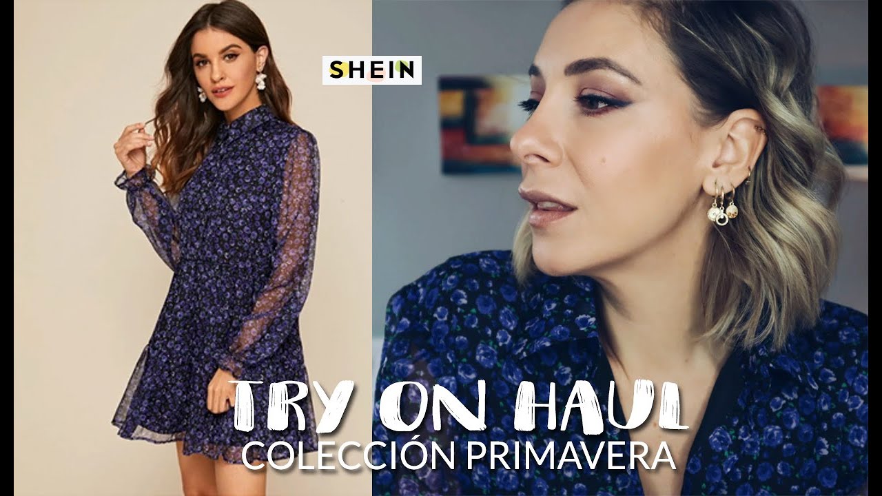TRY ON HAUL. Colección Primavera Shein (Spring Collection) #ad - YouTube