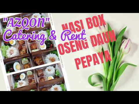 OSENG DAUN PEPAYA//12#nasibox#catering @Azqon Catering & Rent