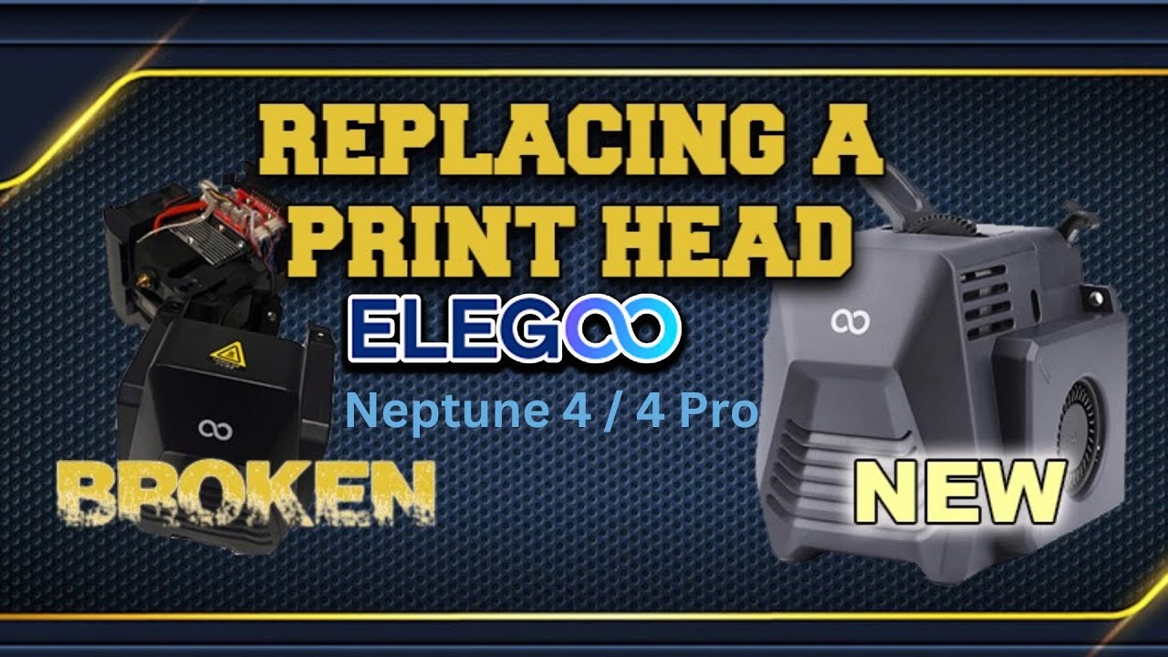 3D Printer Repair Guide: Print Head Extruder Replacement - YouTube
