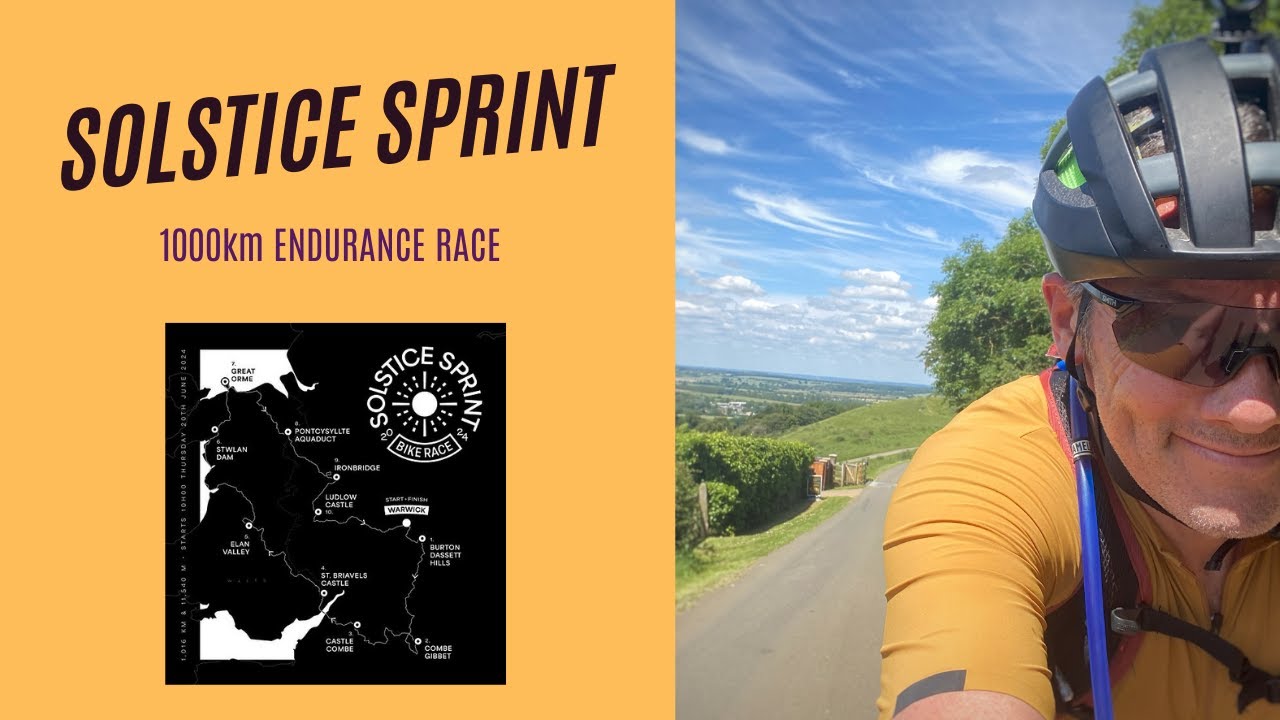 Solstice Sprint 2024 // 1000km ultra endurance cycling race // England ...