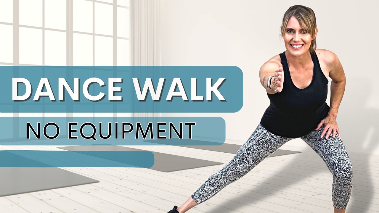 45 Minute Low Impact Beginner Friendly Dance Walking Workout - YouTube