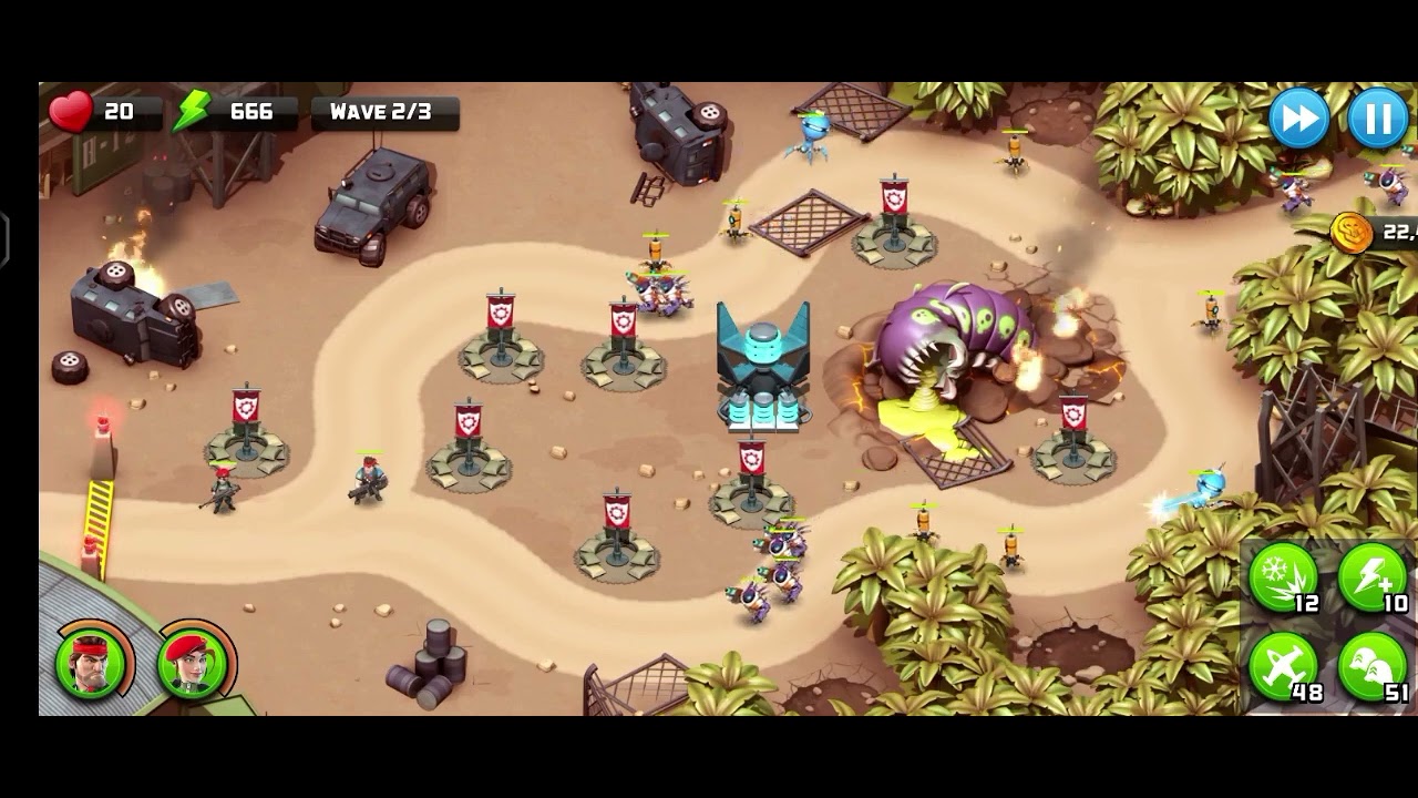 Alien Creeps TD - Flak and Roxie only (No Support Units) - Jecht's ...