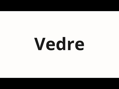 How to pronounce Vedre | Ведре (Bucket in Russian)