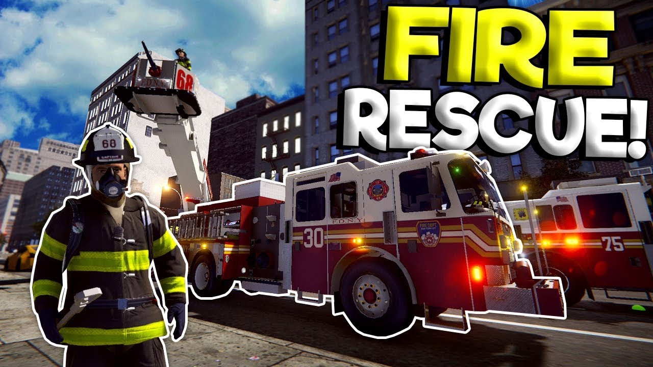 FIGHTING FIRES IN NEW YORK CITY! - EmergeNYC Gameplay - Fire Fighter ...