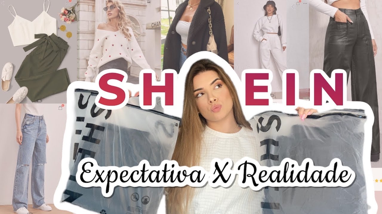 PROVANDO ROUPAS DA SHEIN *melhor compra que já fiz!* (wide leg ...