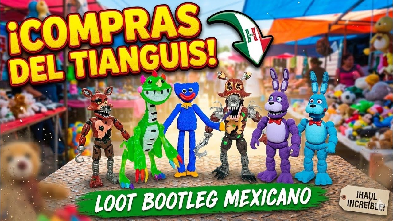 Juguetes de Five Nights at Freddy's, Poppy Playtime 4, Payasos Deep Web ...