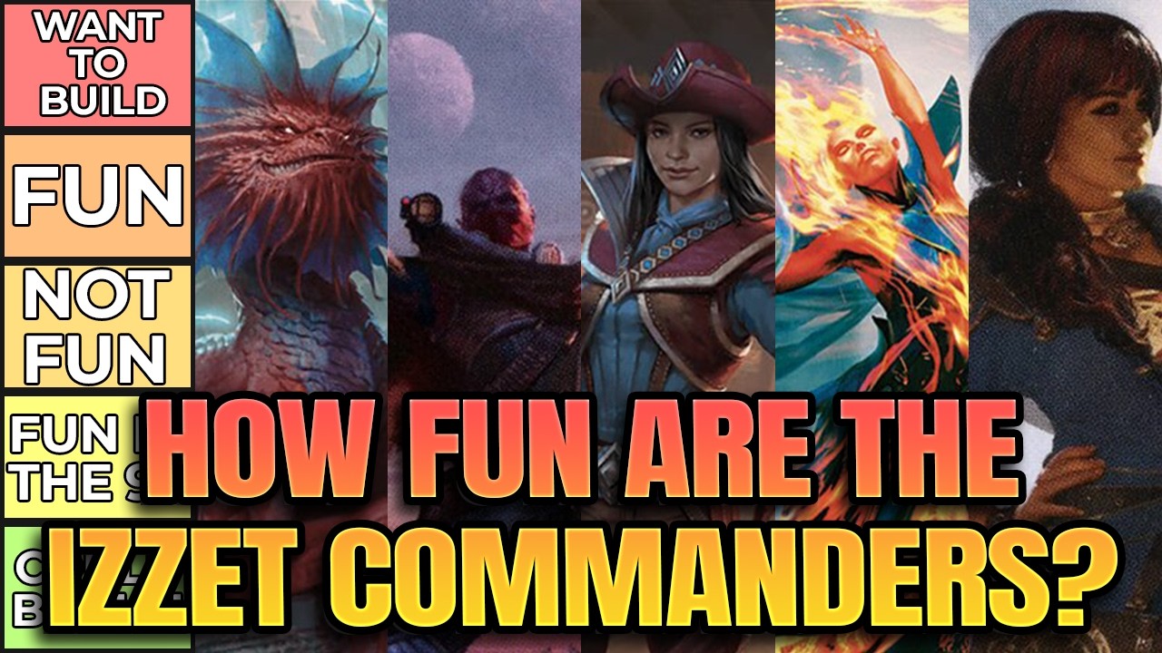 Which Izzet Commander Is The Most Fun? | EDH Tier List | MTG - YouTube