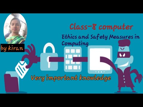 Ethics and Safety Measure in Computing ch-10 ,class-8 Computer - YouTube