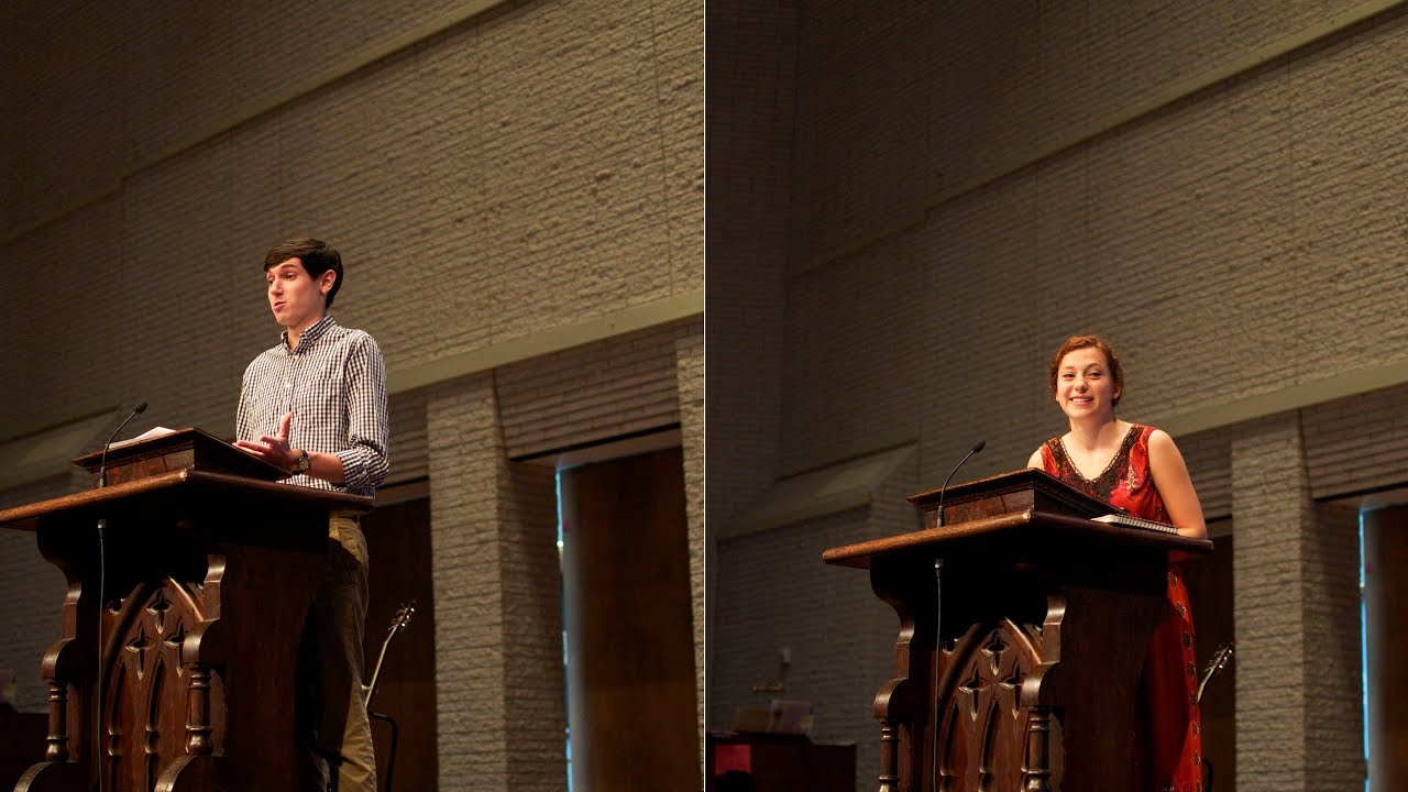 Senior Testimonies | Matt Lattner '15 & Alicia Zanoni '15 - YouTube