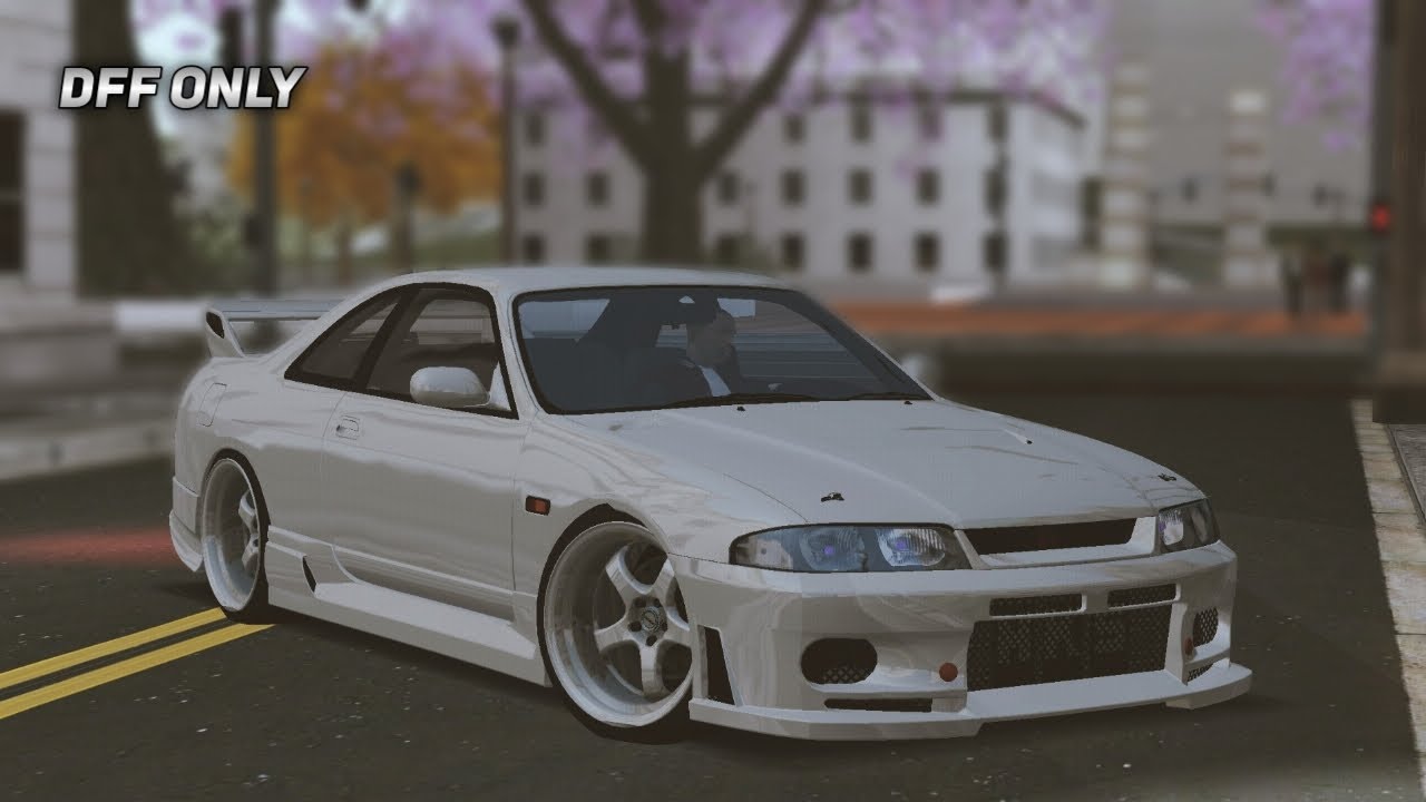 Nissan Skyline R33 (DFF ONLY) || GTA SA ANDROID - YouTube
