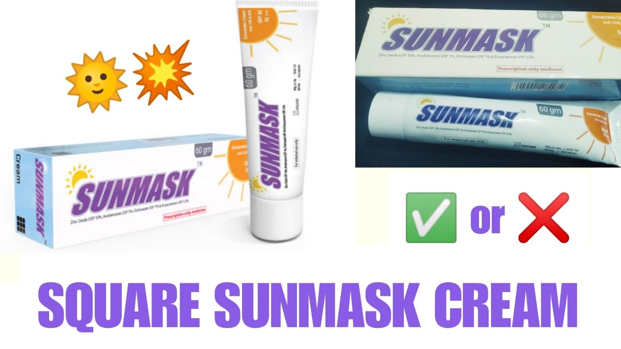 Square Sunmask Cream Review in Bangla. - YouTube