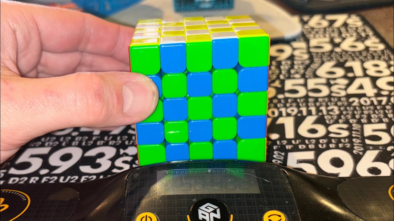 Sample Solve - 5x5 Hong - Practice session - YouTube