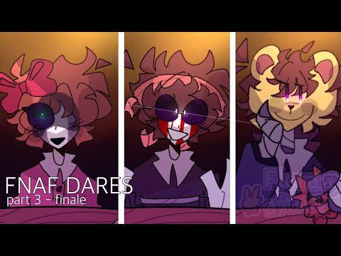 FNAF do your DARES || part 3 - flipaclip animation  (the ultimate dare saga)