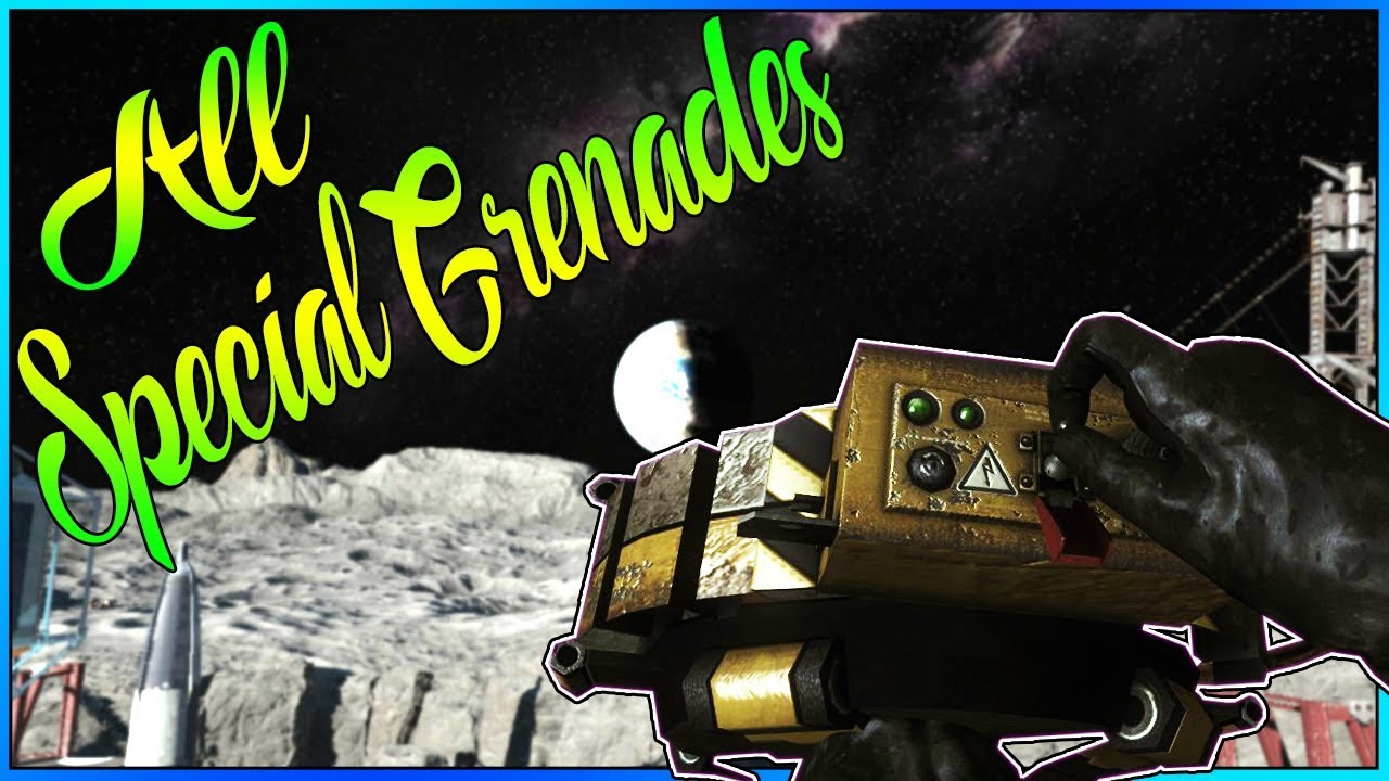 ALL COD ZOMBIES SPECIAL GRENADES - (WAW, BO1, BO2 , BO3 ZOMBIES) - YouTube