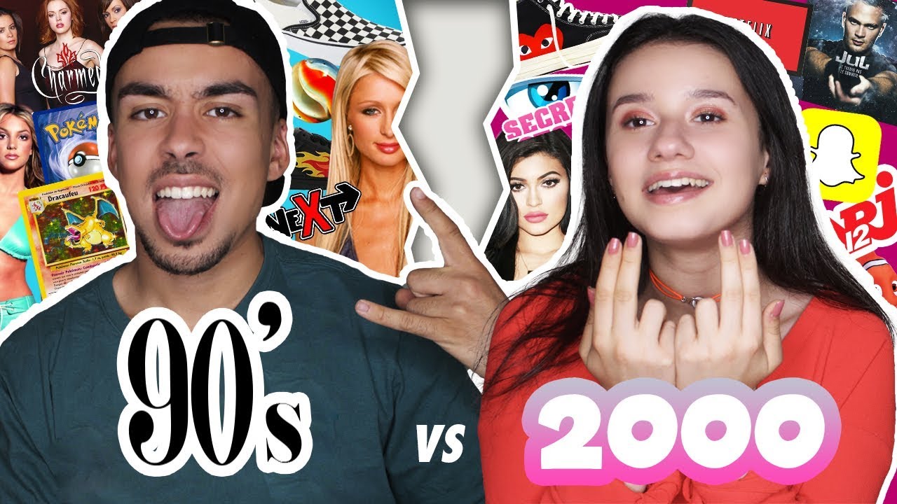 90's VS 2000 : QUI EST LA MEILLEURE GÉNÉRATION ?? - YouTube