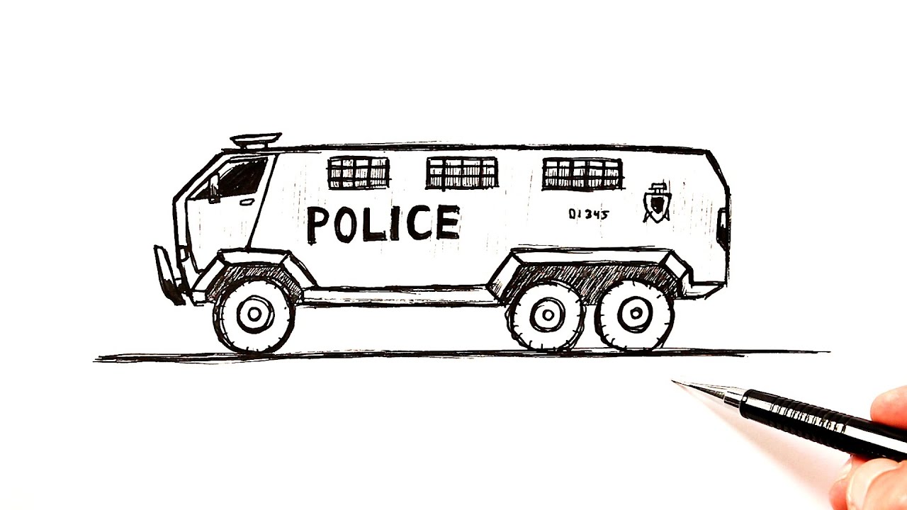Swat Trucks Drawing