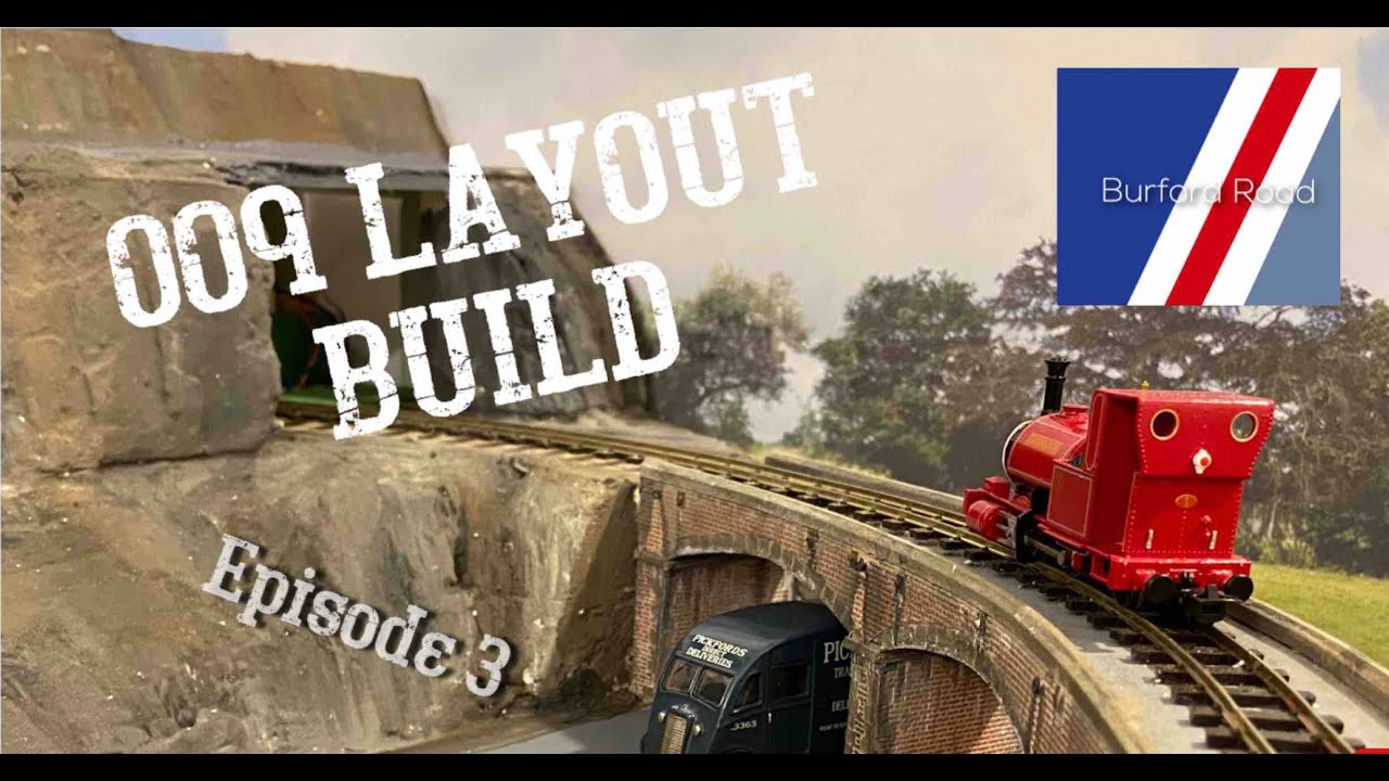 Building a OO9 Model Railway Episode 3: modelling rock faces and hills ...