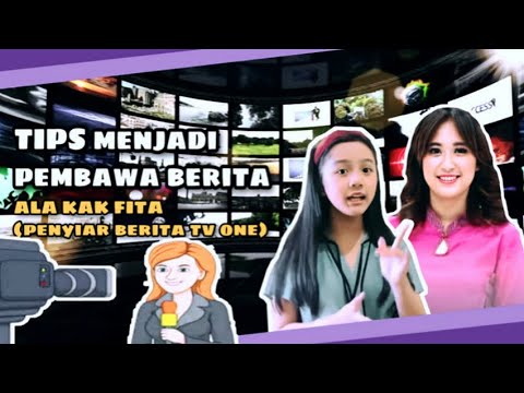 Menjadi Pembawa Berita Ala Kak Gina Fita Prilila // Penyiar Berita TV One