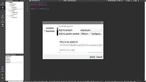 Physics Simulation C++ Qt Programming - YouTube