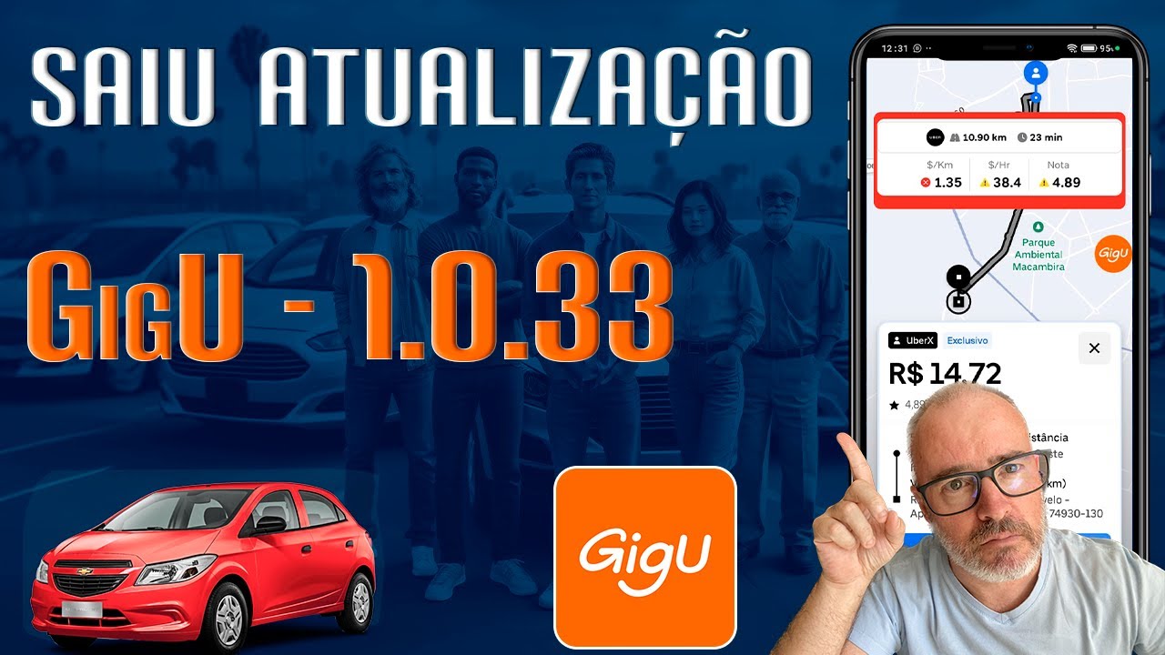 (nova versão) GigU 1.0.33 - MELHORIAS E CORREÇÕES | Faça sua ...